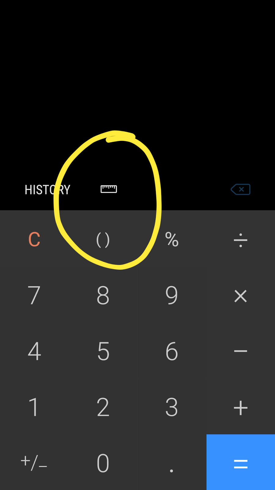 i was on my phone's calculator - Melanie's Family Blog