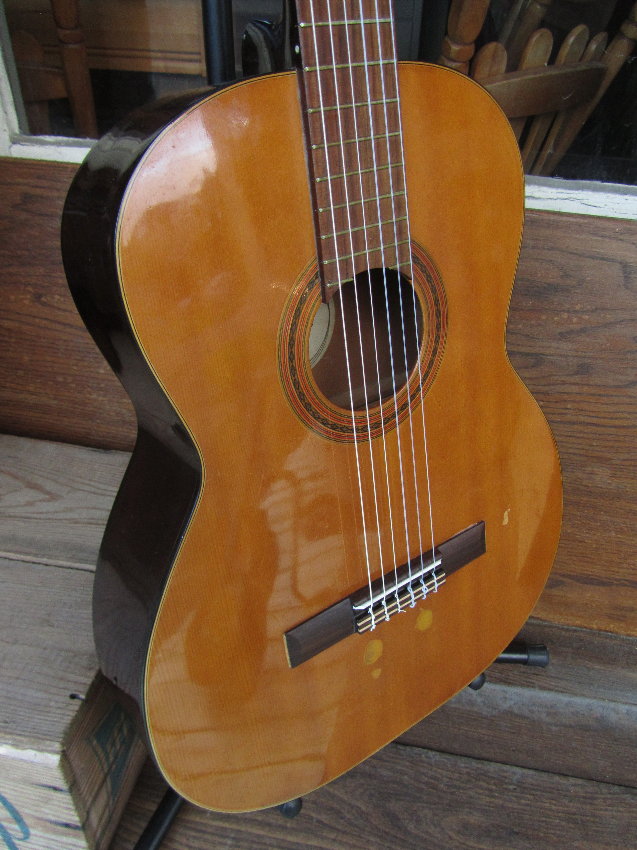 c.1980 Guild Madeira Classical Guitar & c.1970 Kent Classical Guitar