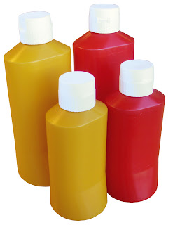 Sticle Dozatoare Mari din Plastic pentru Mustar si Ketchup - Amenajari ...