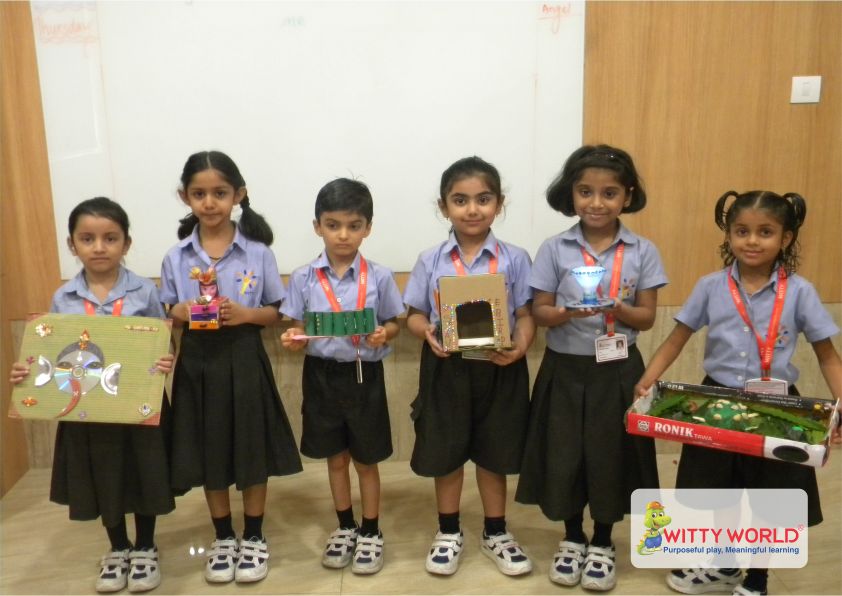 On the top of the World...: Best Out of Waste Competition for Grade 1 ...
