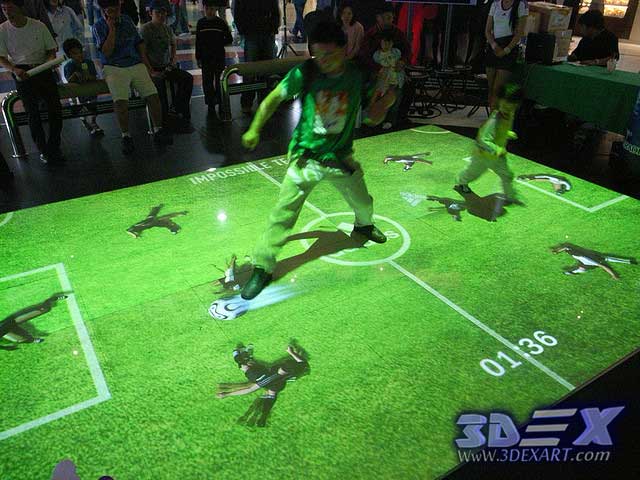 Interactive Floor Projector Games - New life for your Kids