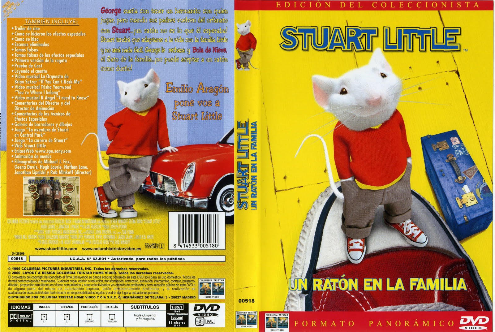 EL DESCUBRIMIENTO DE LAS PELICULAS AJENAS A DISNEY: Stuart Little ...
