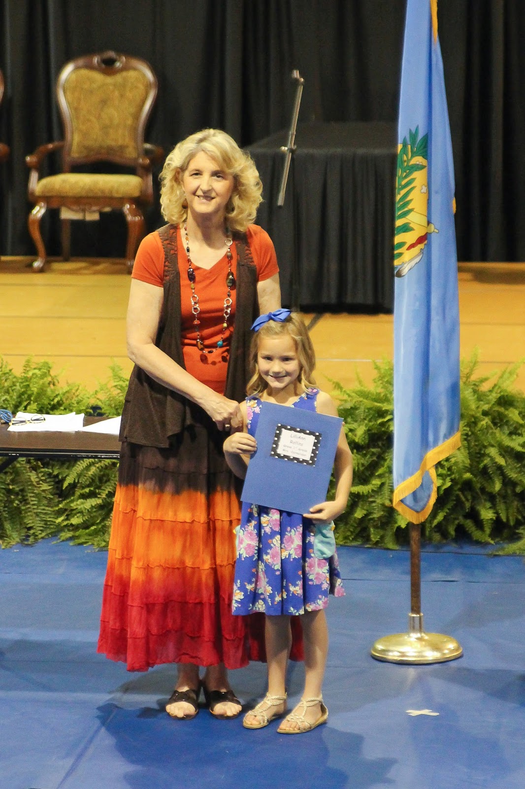 The Rollins Ruckus: 1st Grade Awards Assembly. 2017