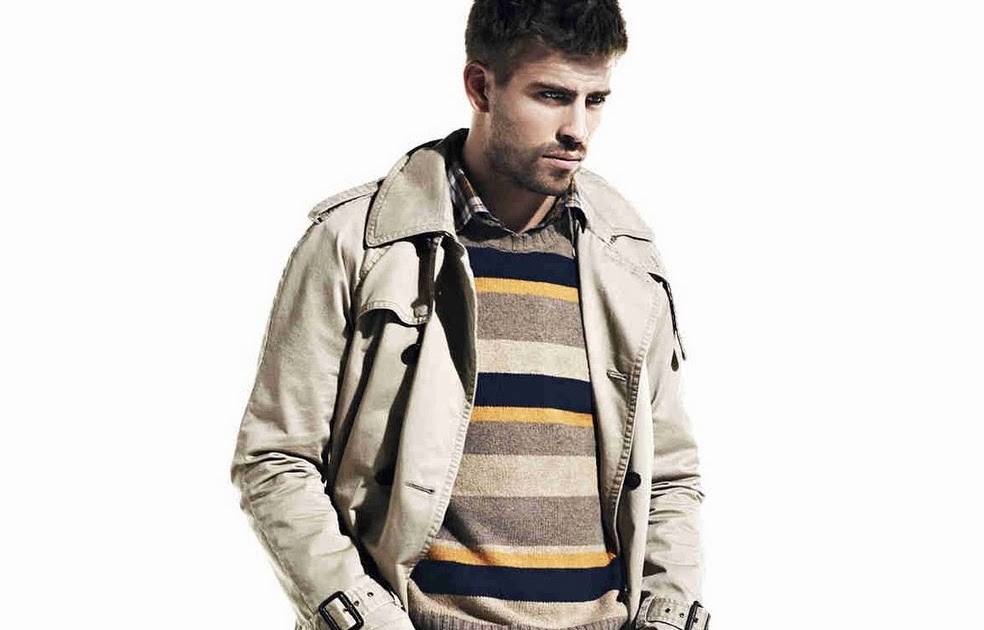 My Relationship With Football: Model Behaviour: Gerard Pique for Mango