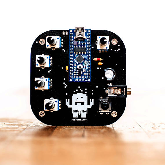 MATRIXSYNTH: Bit Beat Bot - 1 line code synth