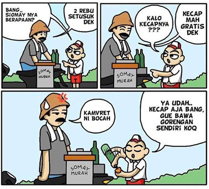 AB: Komik berdasarkan Segi Bentuk Penampilan