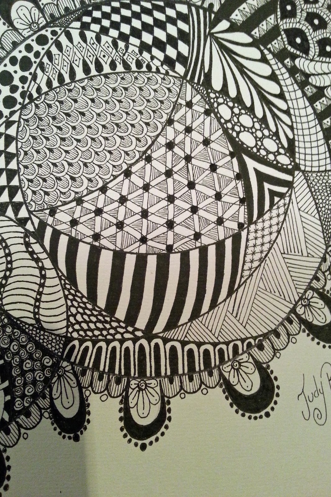Judy's Zentangle Creations: September 2013