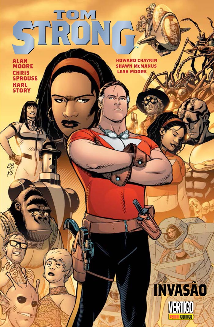 Quadrinhos: Tom Strong, de Alan Moore