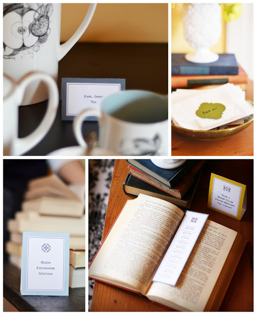 MargotMadison: Bookclub Tea Party Part 1-Free Printables Included!