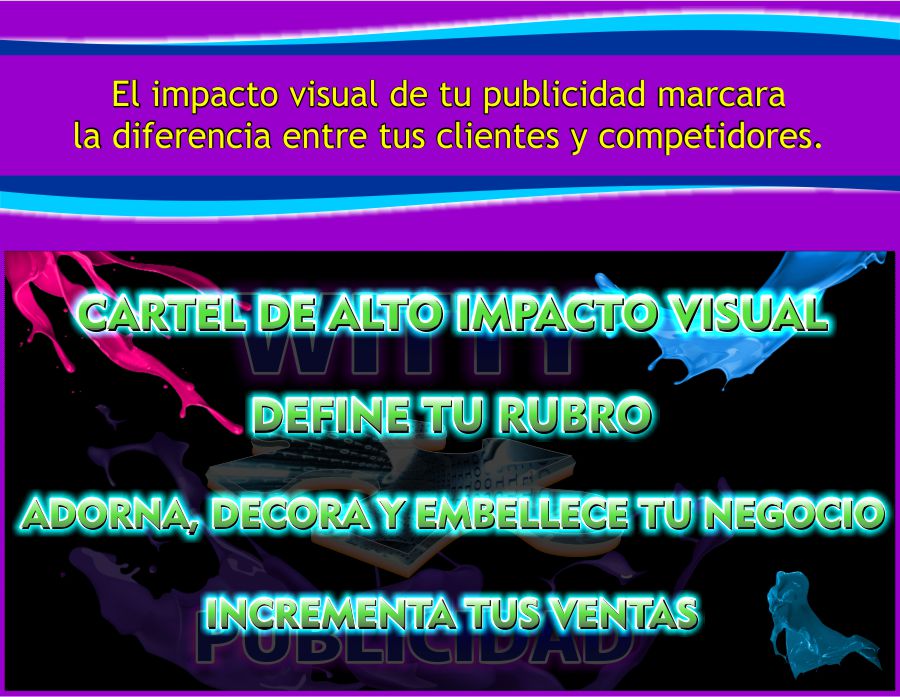 Cartel frontlight: Cartel Triangular Luminoso - Witty Publicidad