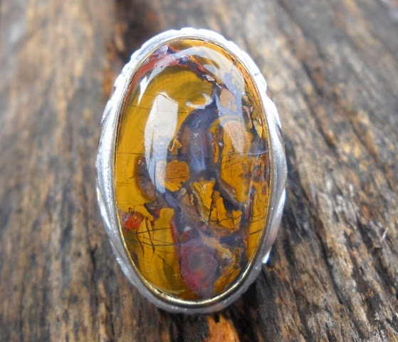 IRMANSYAH GEM STONE: BAA01- Batu Akik Motif Pancawarna