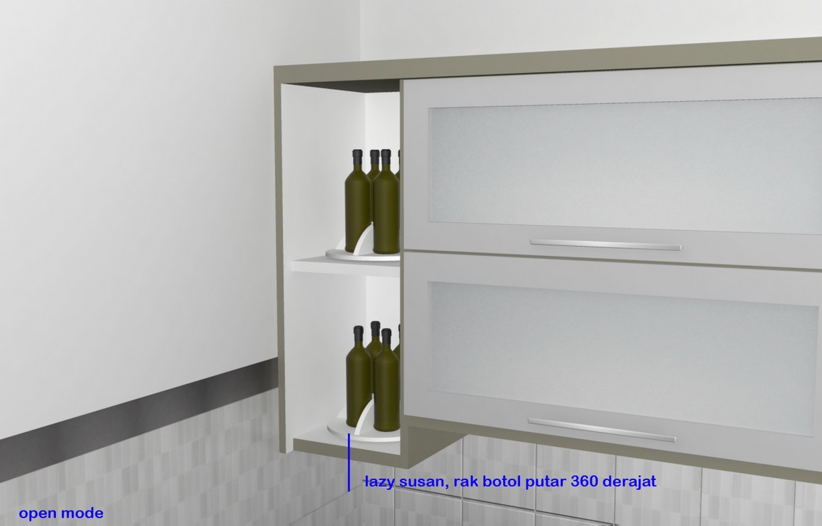 Kitchen Set Minimalis Pintu Kaca Engsel Hidrolis - Kitchen Set Design ...
