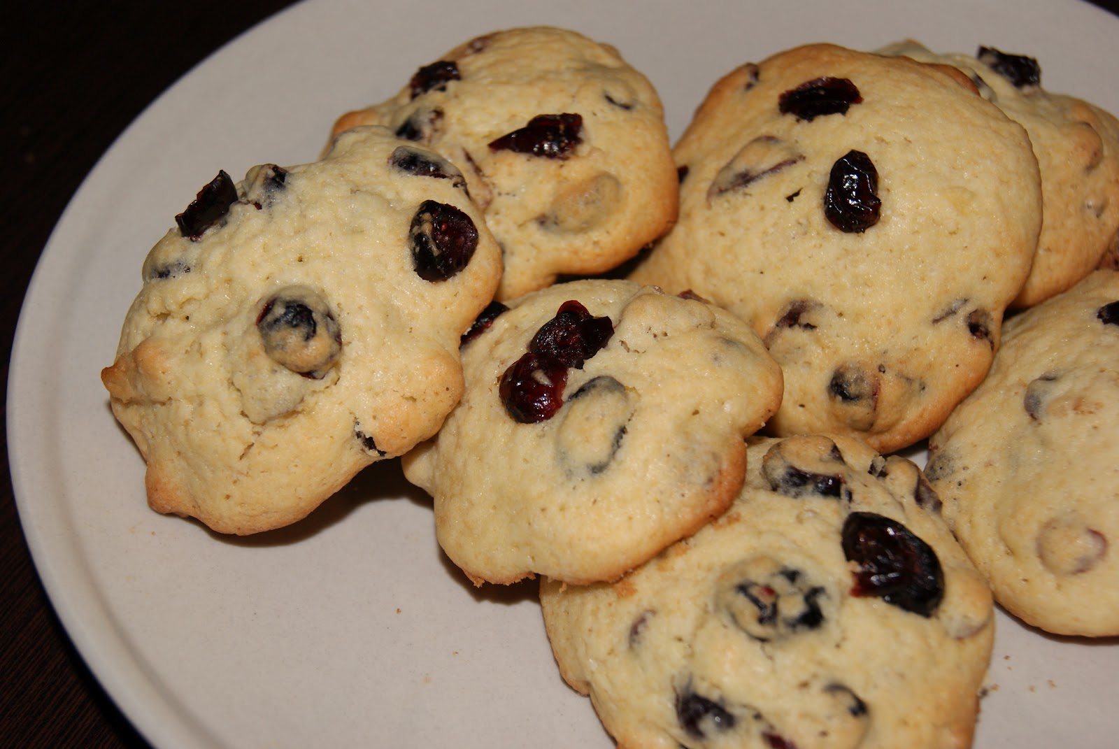 Cocina con mente: Galletas de arándanos y nueces