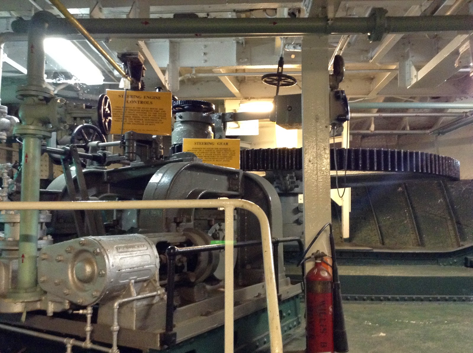 The Old Northwest Notebook: Touring a 1911 Great Lakes Iron Ore Freighter