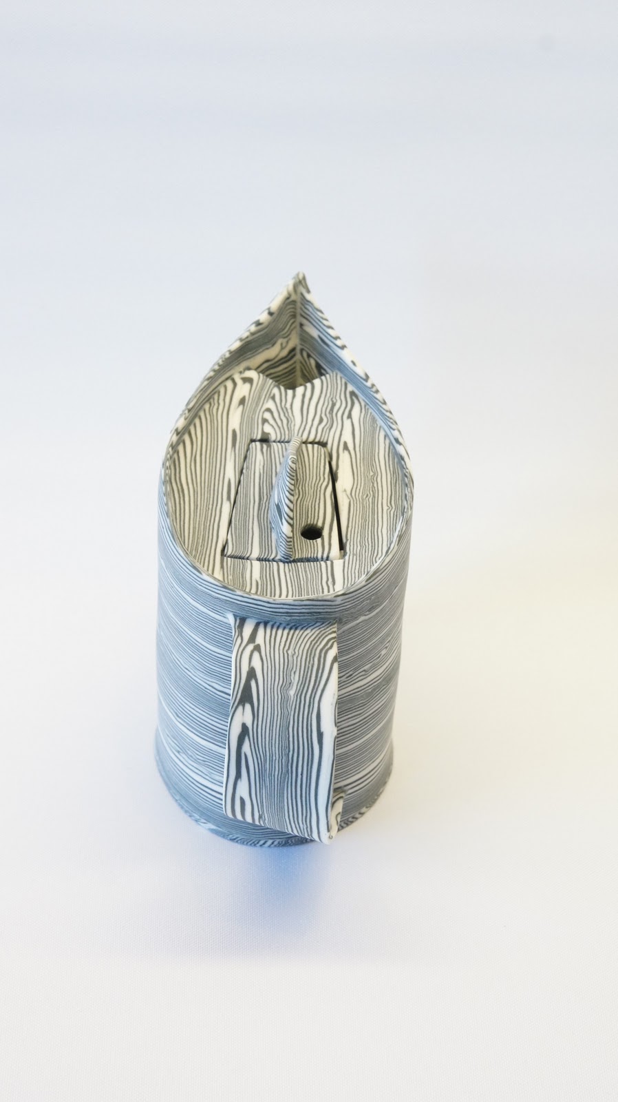 Mandy Cheng Porcelain Nerikomi : Collection 'Sense' - teapot, milk jug ...