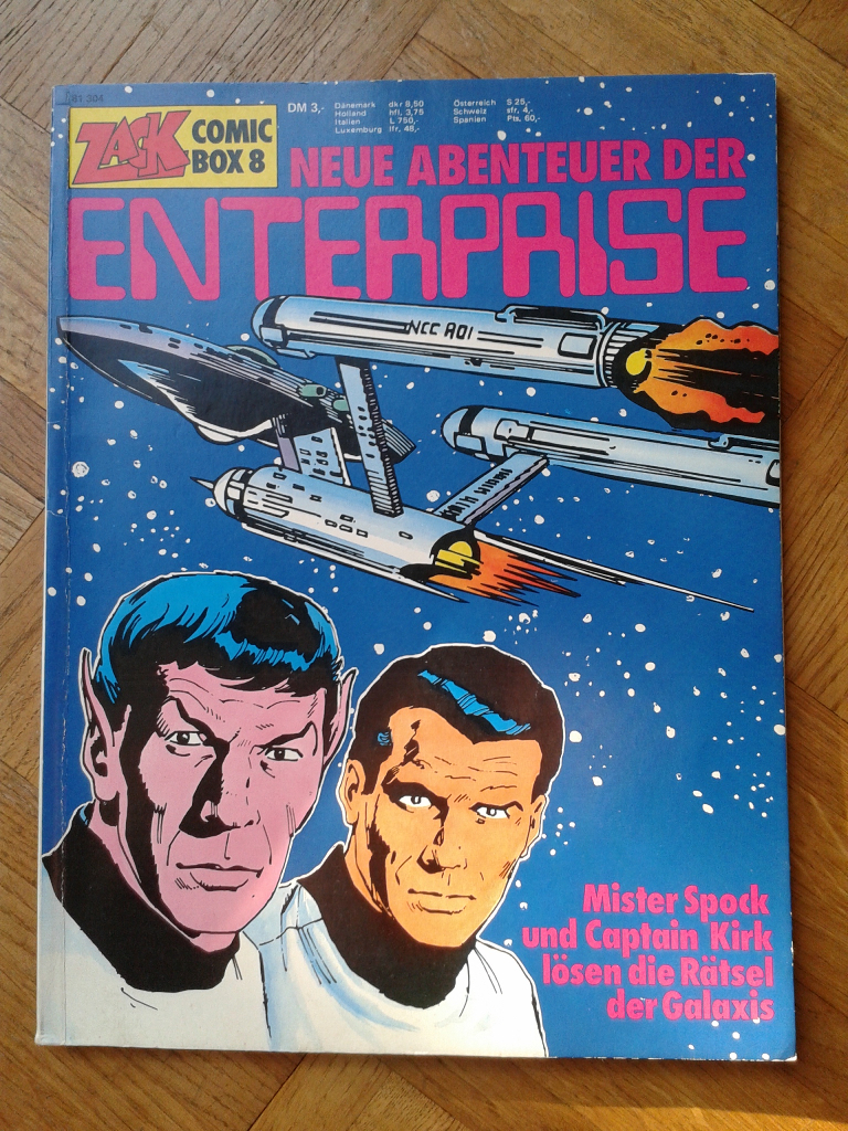 Star Trek Comics: ZACK Comic Box 08 (Neue Abenteuer der Enterprise, TOS)