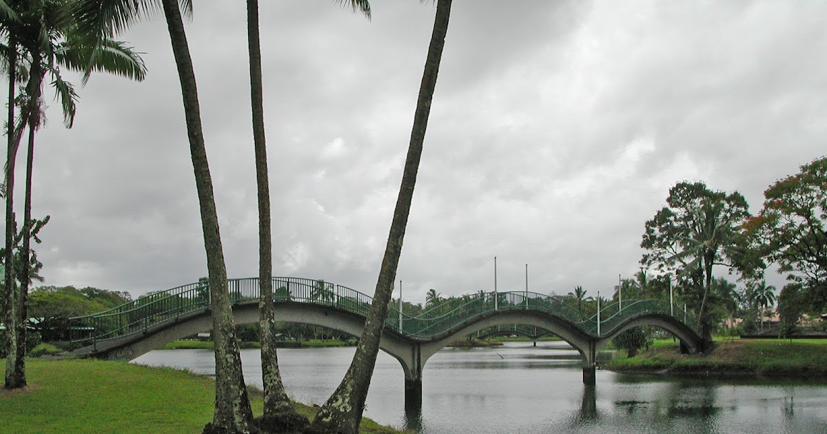 Bridge of the Week: Hawaii's Bridges: Wiloa Park Pedestrian Bridge (2)