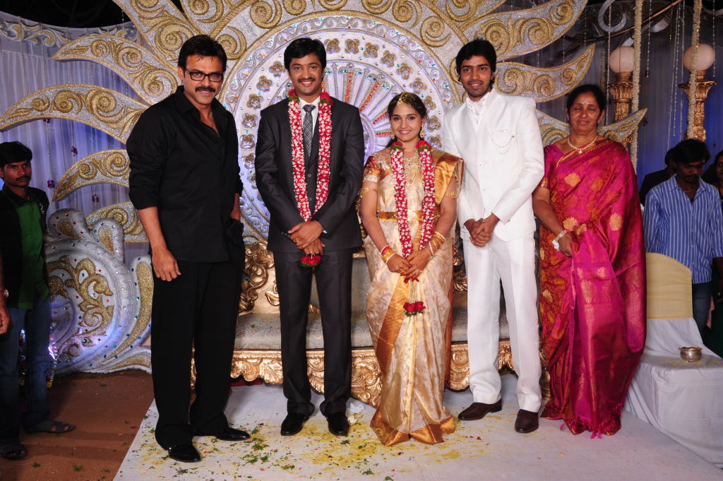 Stars At Aryan Rajesh Marriage Function ~ Cine Aspirants