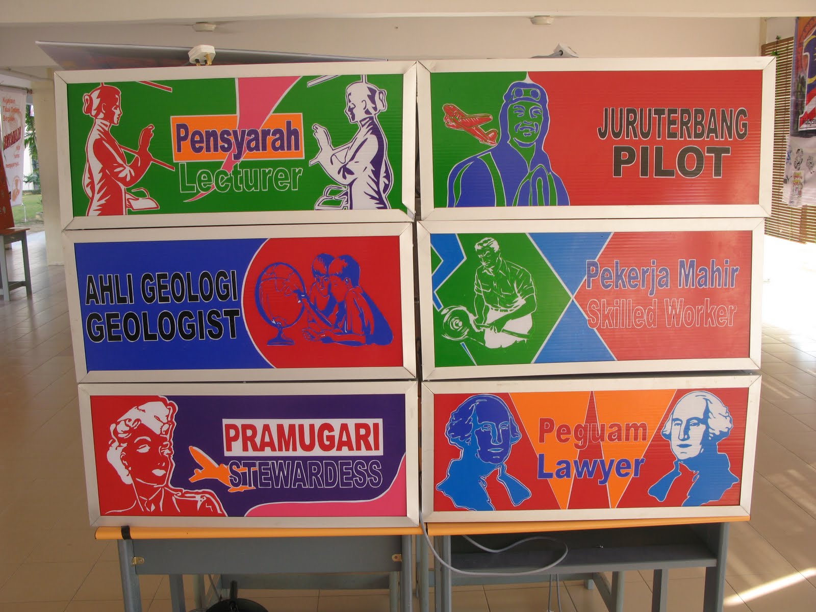 Seni Reka Tanda SMKSI: Papan Tanda Berlampu