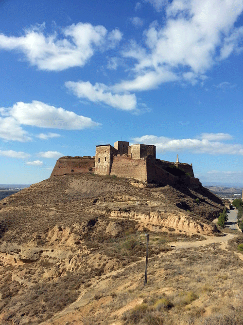 El castillo de Monzón El castillo de Monzón