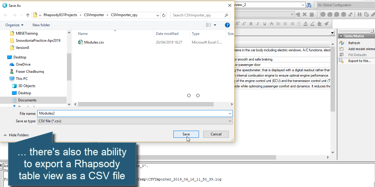 IBM Rhapsody UML/SysML training and automation helper consultancy ...
