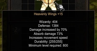 4th Wings Full Options