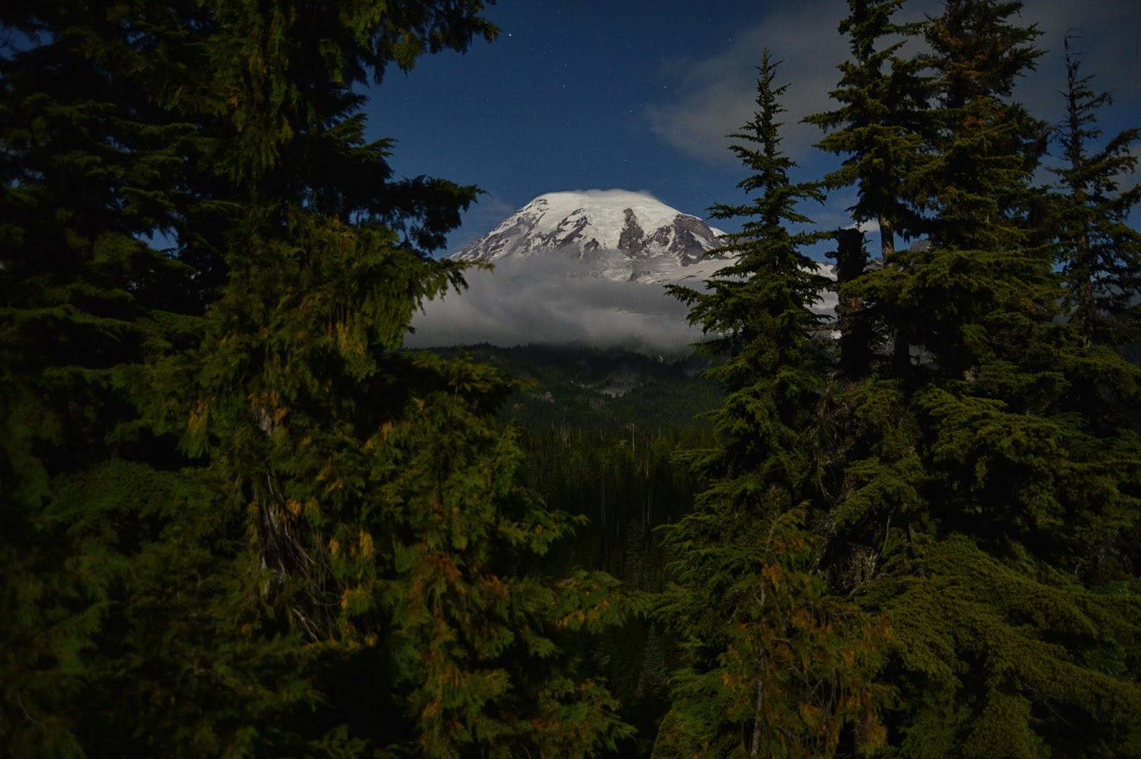 Geologic Adventures: In the Shadow of the Mountain: Moonlit Nights and ...