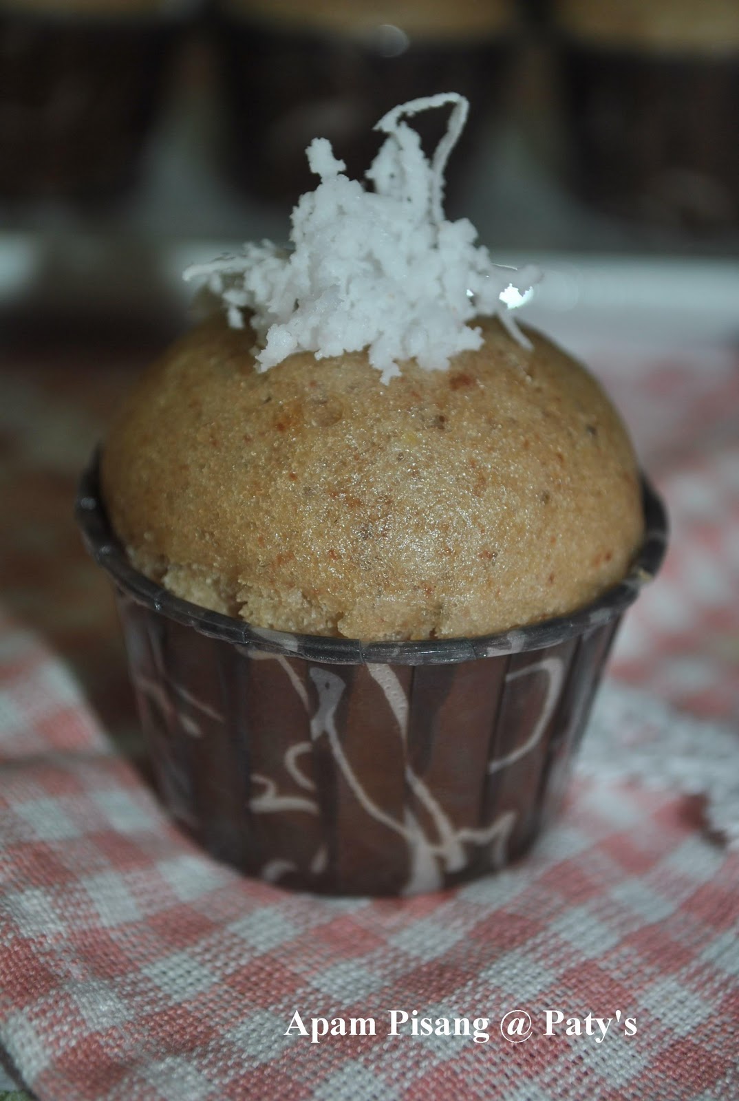 PATYSKITCHEN: APAM PISANG /STEAM BANANA MUFFIN