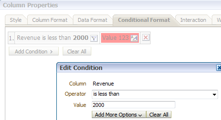 OBIEE in IL: OBIEE - repeated conditional format - the lazy way