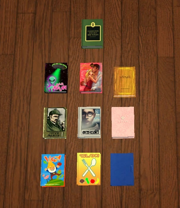 Decat's Sims 2 Creations: Deco Book with 128 TS2, TS3 and TSM Textures