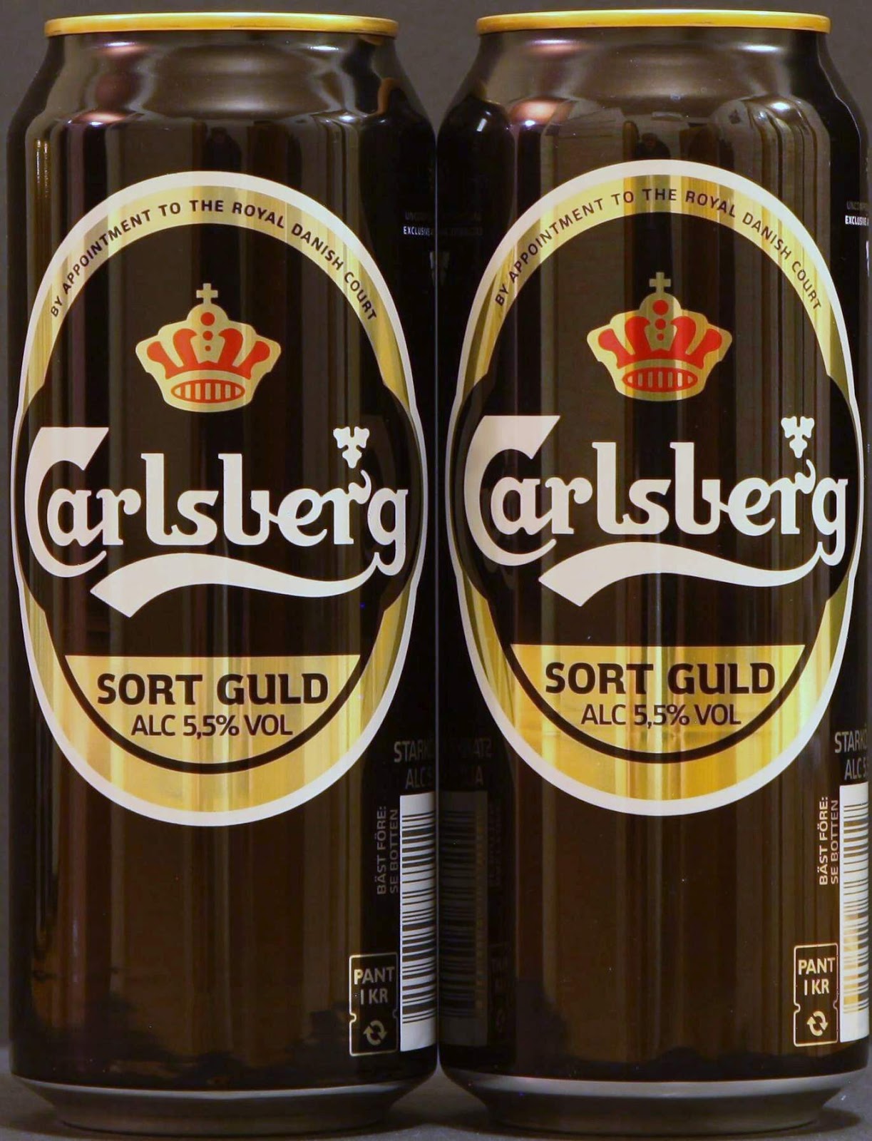 Burk-Bloggen: Carlsberg Sort Guld (50 cl) : ny variant från AG (Ardagh ...