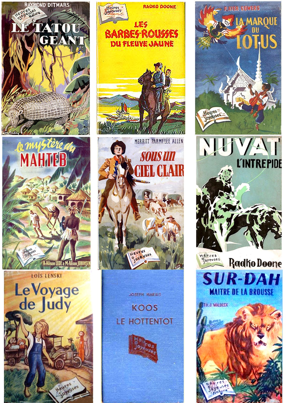 Eclectisme: Collection "Heures joyeuses" (Rageot) (2)