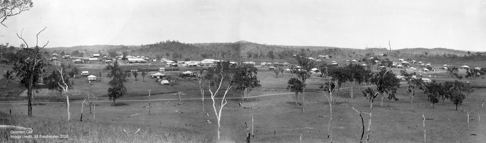 The History of Goomeri, Queensland: View's of Goomeri probably early 1930s