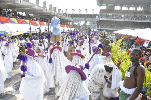 happy lagosian: Lagos Witnesses Colourful Eyo Festival
