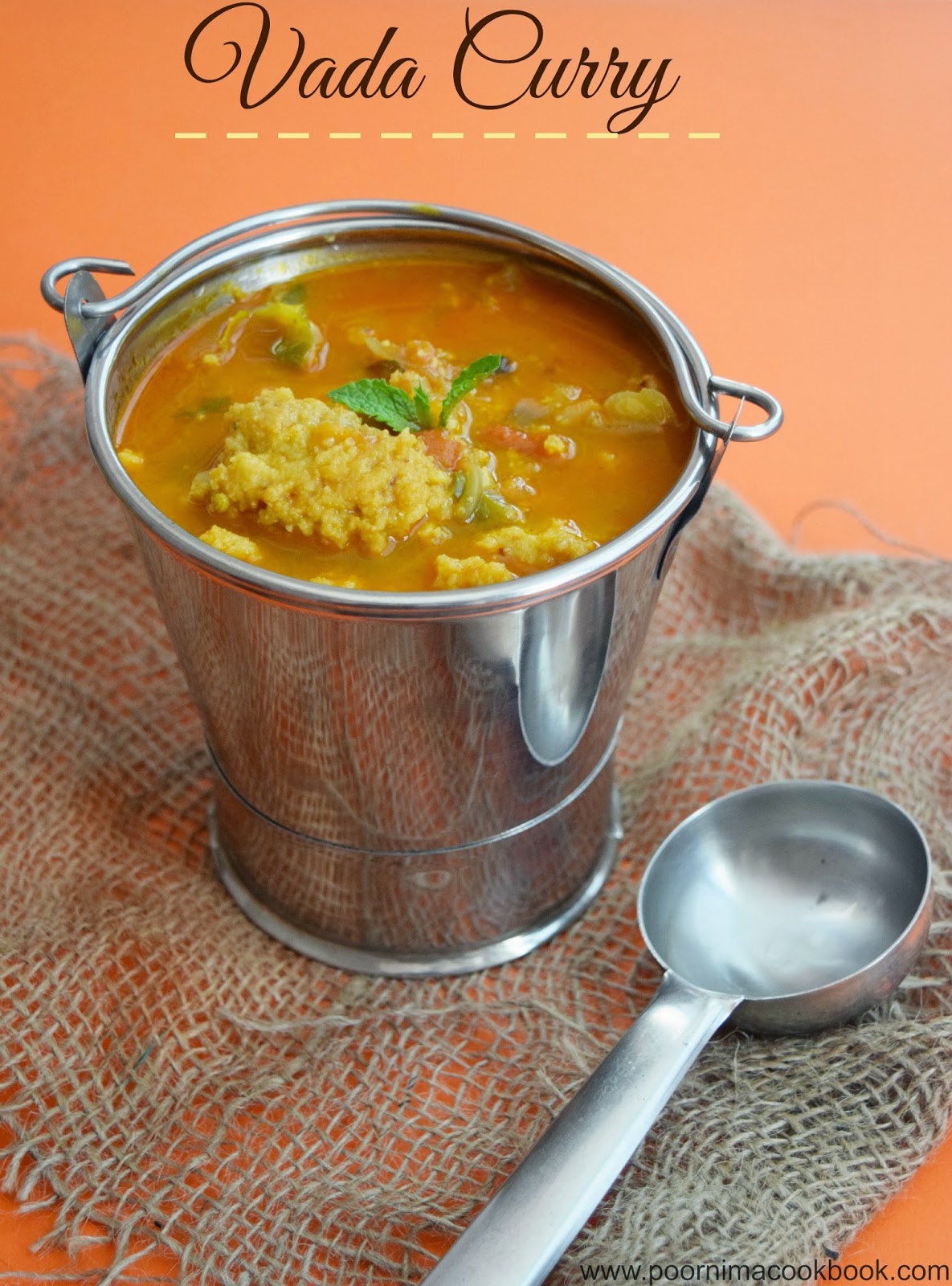 Poornima's Cook Book: Vada Curry / Restaurant Style Vada Curry (side ...