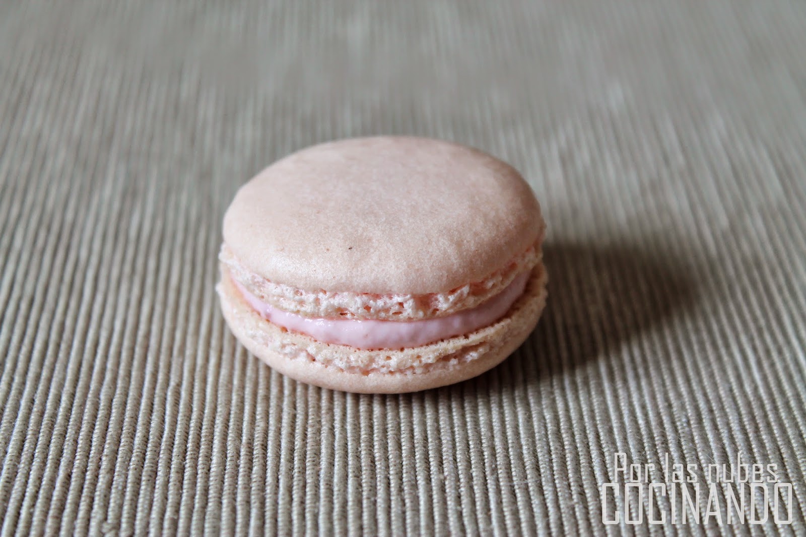 Por las nubes cocinando: Macarons de fresa para el Día de la Madre