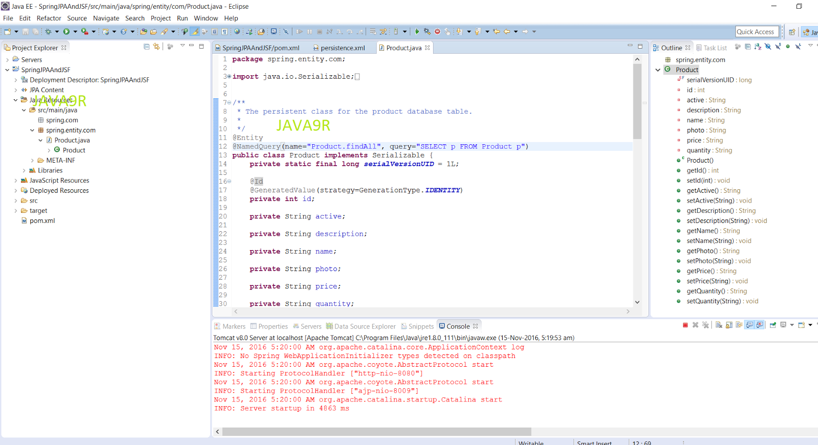Generate Jpa Entities From Database Java9r
