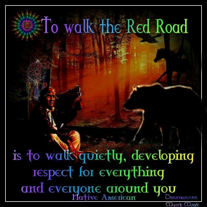 Walking the Red Road together
