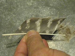 Sensible Survival: Making Arrow Fletchings from Whole Feathers