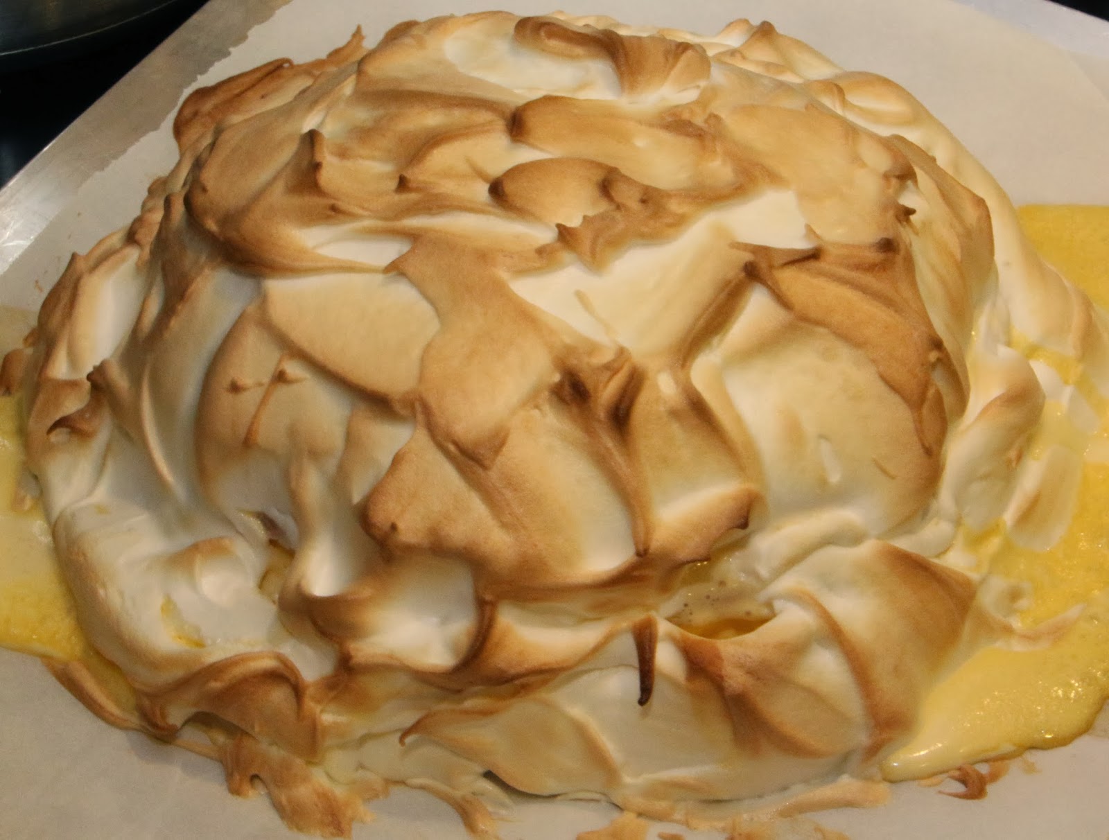 Kate's Cakes, Cookies, & Crochet: Baked Alaska - Happy New Year