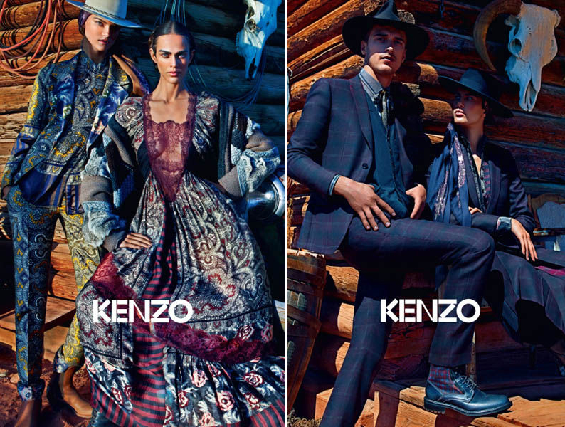 Kenzo Autumn Winter Campaign 2011 – Emily Jane Johnston