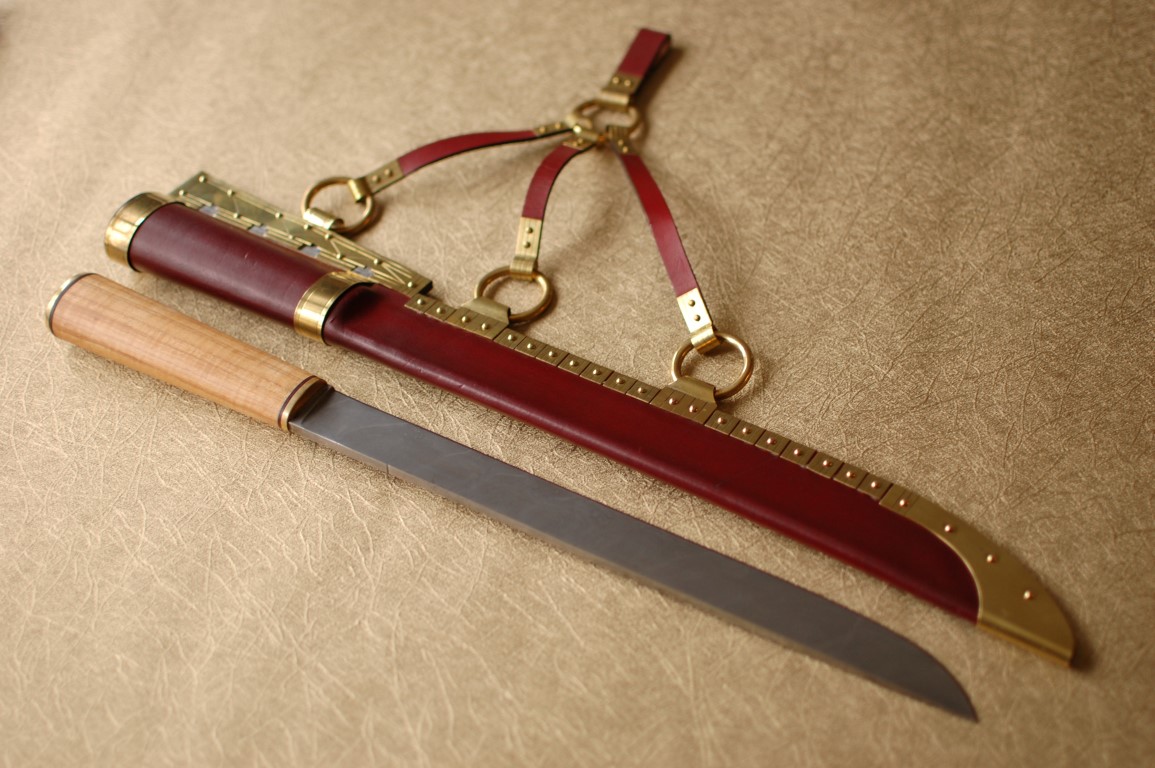 Audhumbla: Back from trip with a large seax!