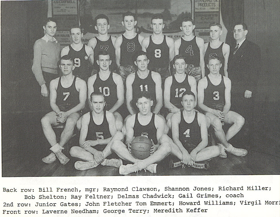 thebluester: 1940-41and 1942-43 basketball teams