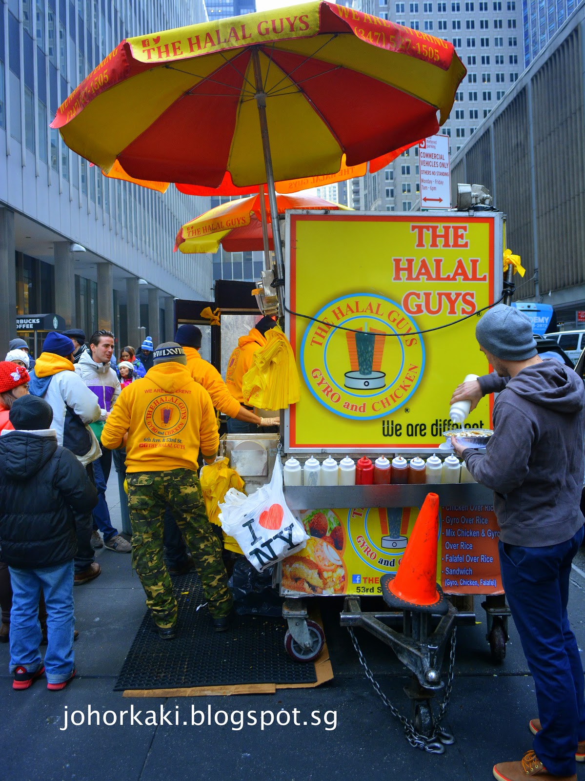 Halal Guys in NYC New York |Tony Johor Kaki Travels for Food · Heritage ...