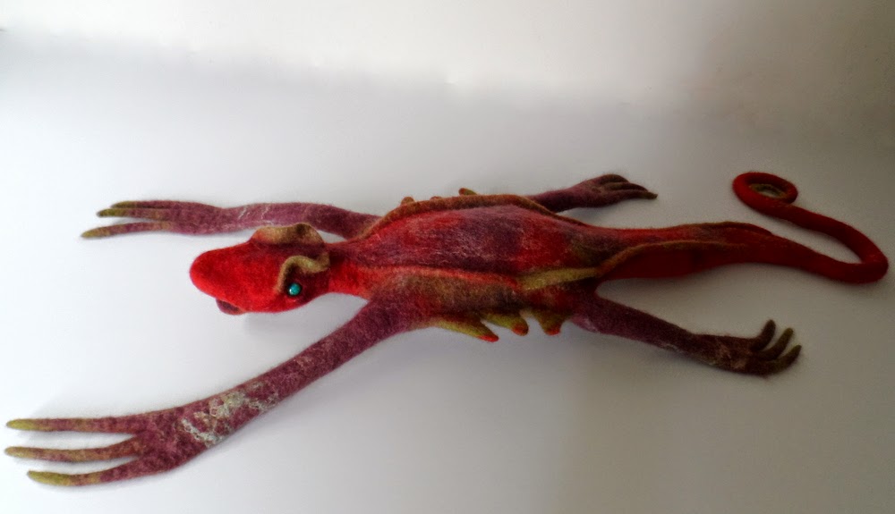 Felters Journey: A finished Lizard
