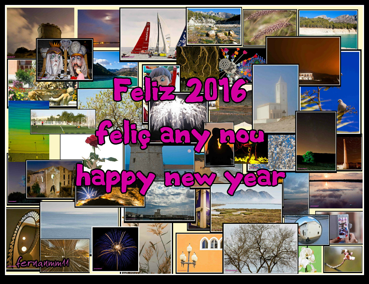 FOTOGRAFÍAS PERSONALES .....: 169/2015: ”Collage fotográfico 2015”