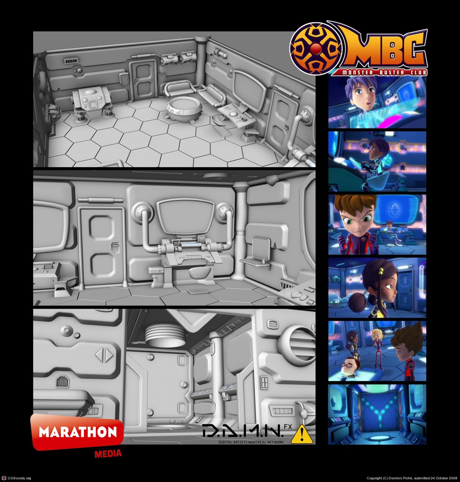 The Monster Buster Club Resources: Monster Buster Club Concept Art