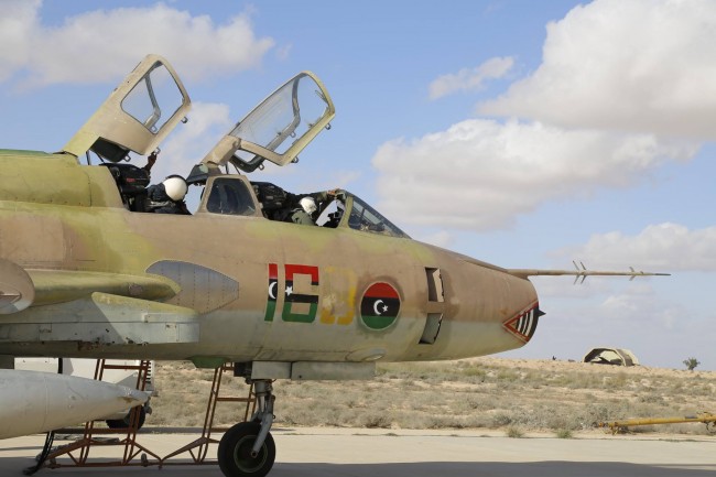 AeroHisto - Aviation History: New Mirage F1 and Su-22 in Libyan Air ...