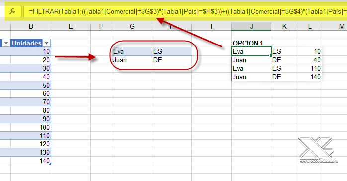 Filtrar Con Varios Criterios Y O Excel Foro Un Blog De Excel