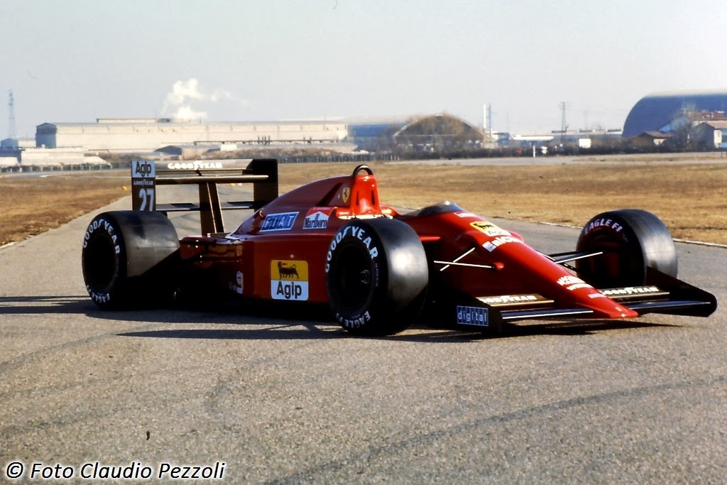 F1/ PRESENTAZIONE DELLA FERRARI F640 1989 - FOTO DI CLAUDIO PEZZOLI ...